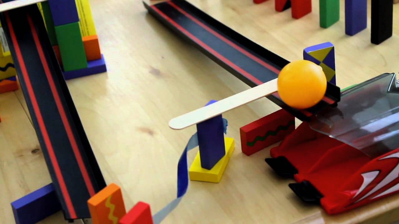 Rube Goldberg Machine Stock Image