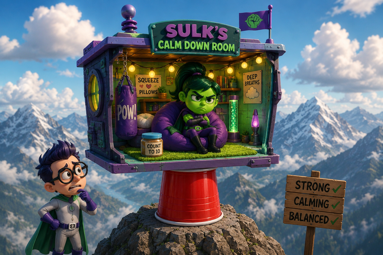 STEM: Build a Calming Room for the Incorrigible Sulk